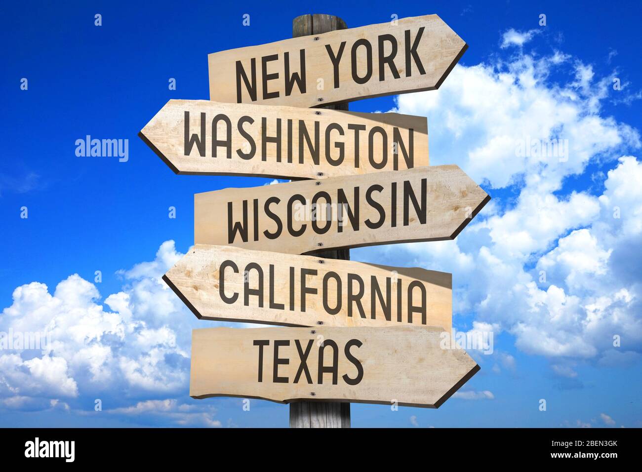 Wisconsin State Road Sign High Resolution Stock Photography and Images ...