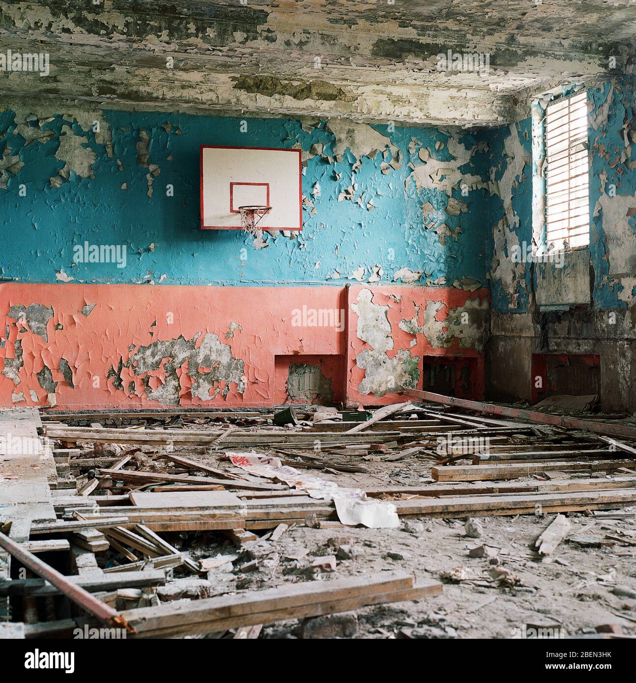 Old room in an old building Stock Photo - Alamy
