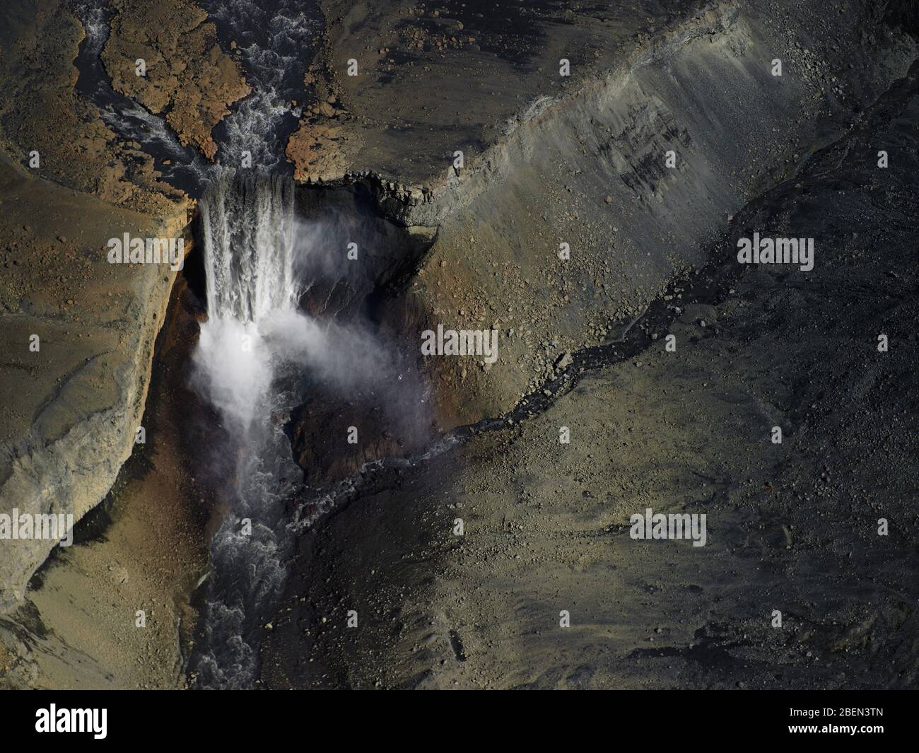 High angle shot waterfall hi-res stock photography and images - Alamy