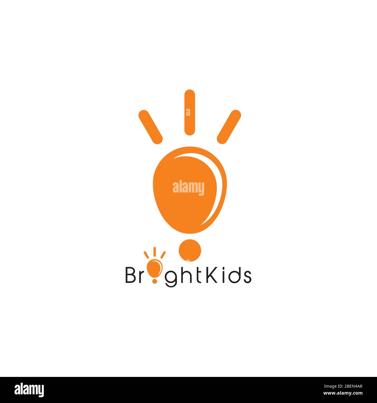 Bright education logo hi-res stock photography and images - Alamy