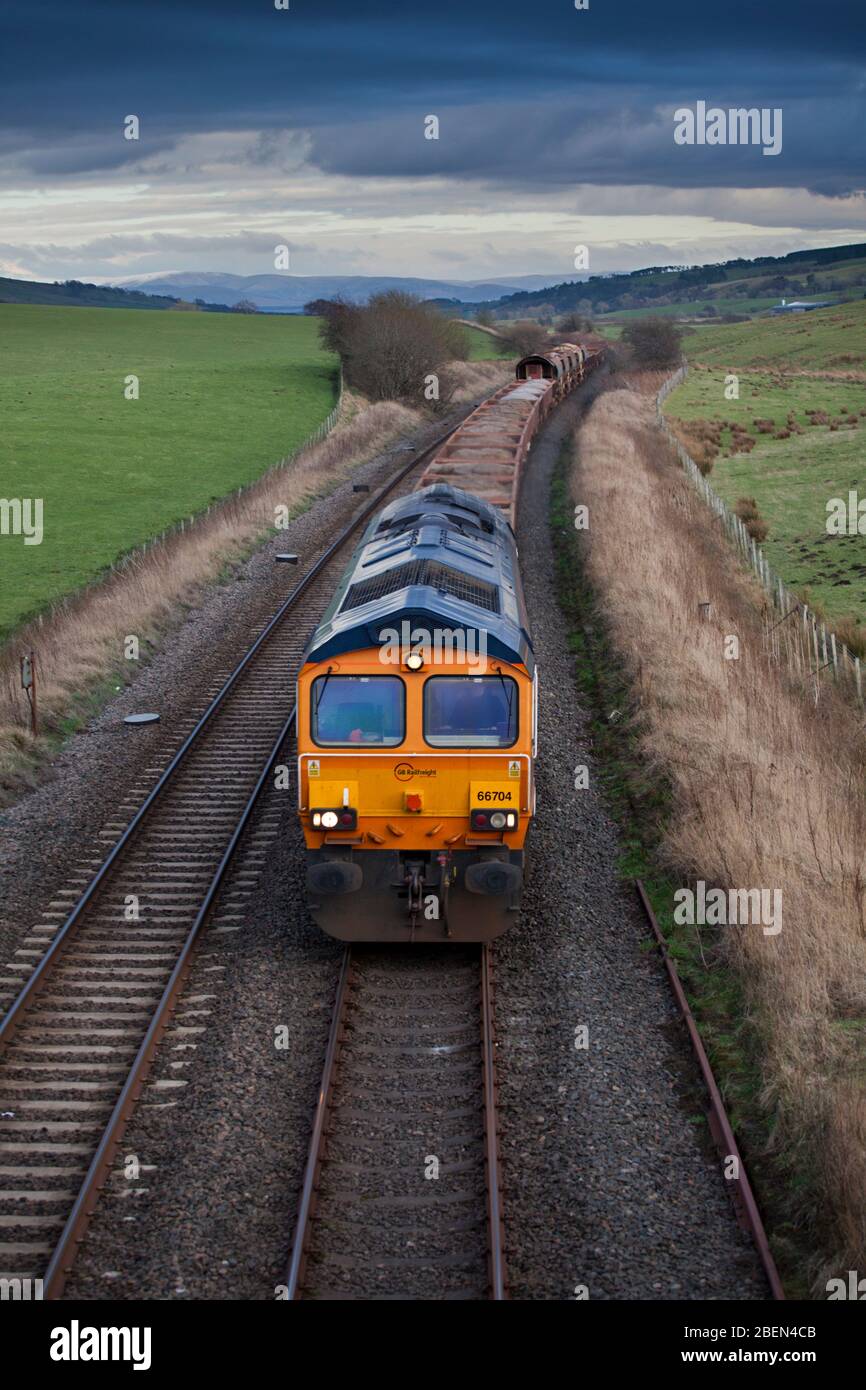 Scotland railfreight hi-res stock photography and images - Alamy