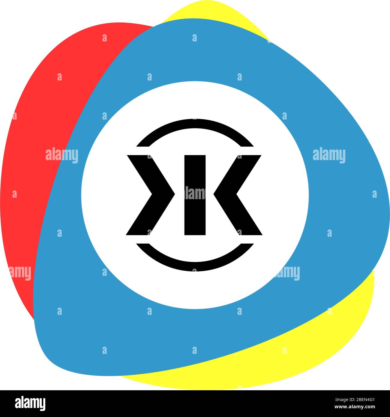 logo design about bass guitar player concept with bass illustration in ...