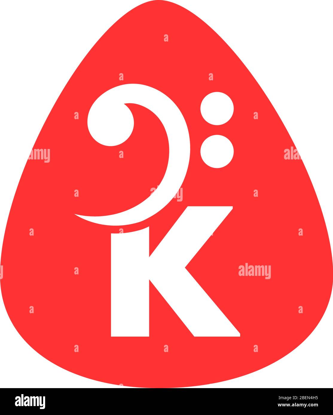 logo design about bass guitar player concept with bass symbol in vector ...