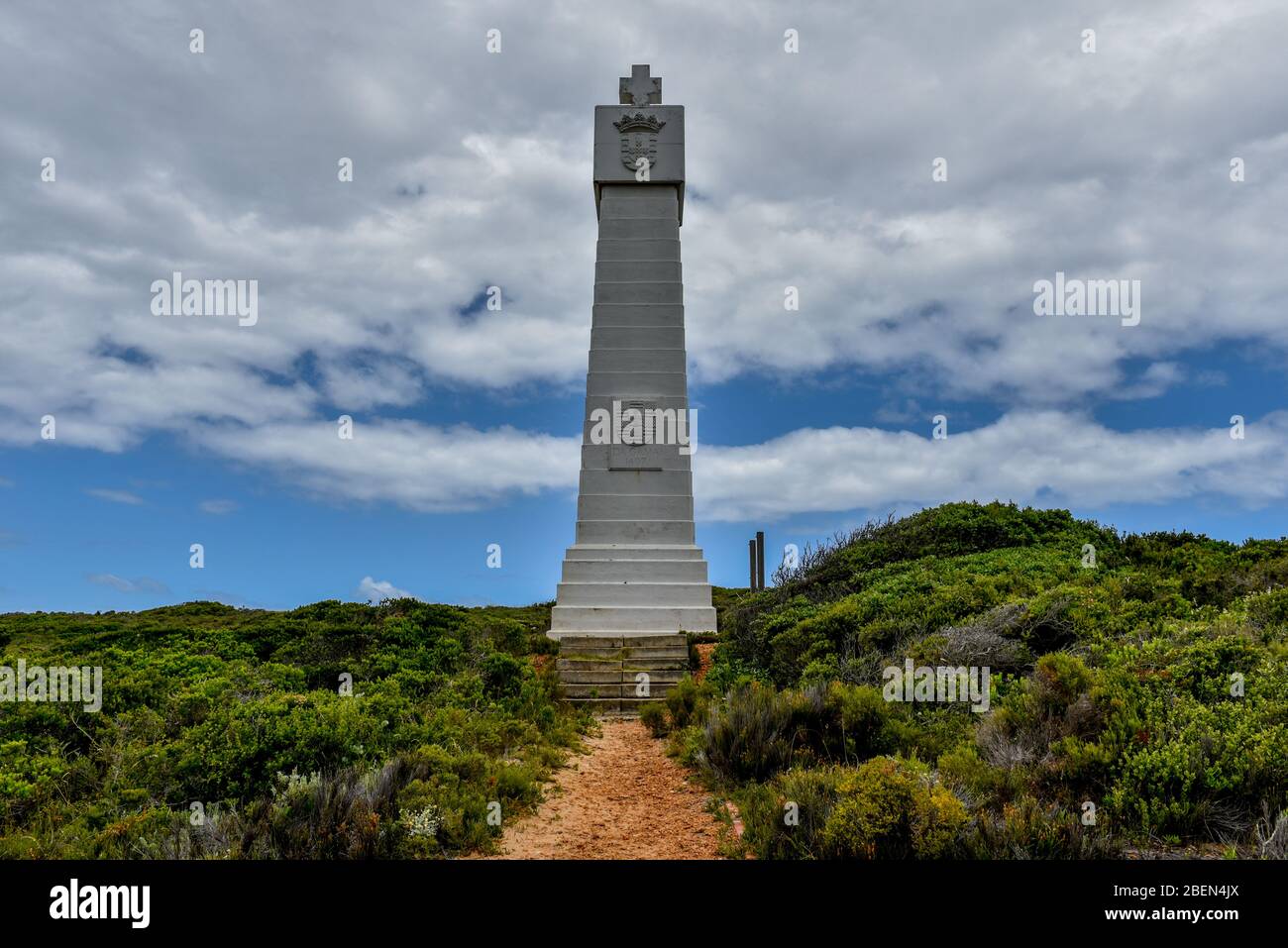 Reproduction of the Cross of Vasco da Gama at the Cape of Good Hope ...