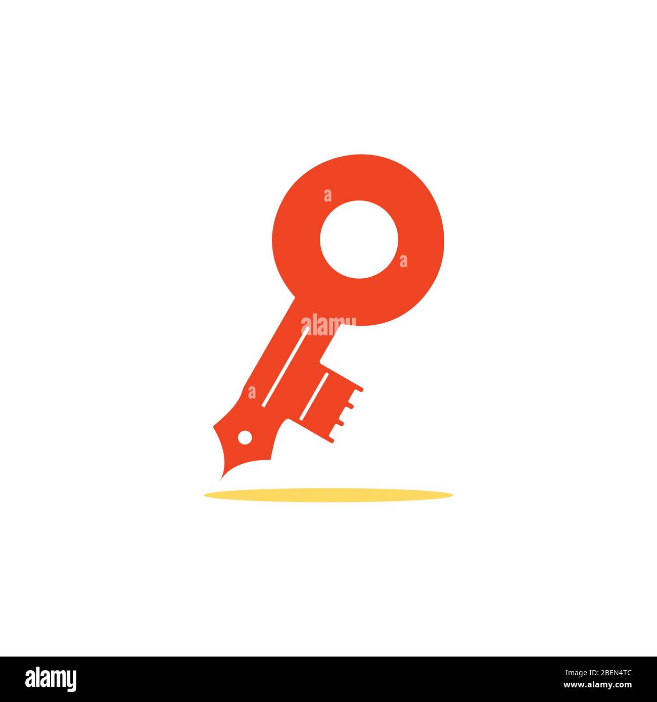 key pen education success symbol vector Stock Vector Image & Art - Alamy