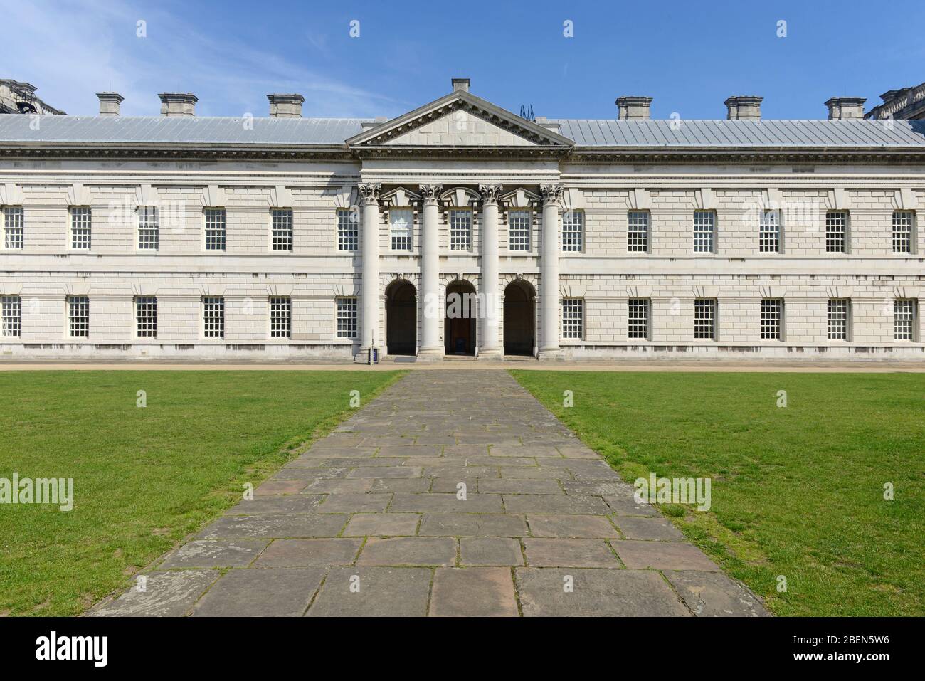 Greenwich campus buildings hi-res stock photography and images - Alamy
