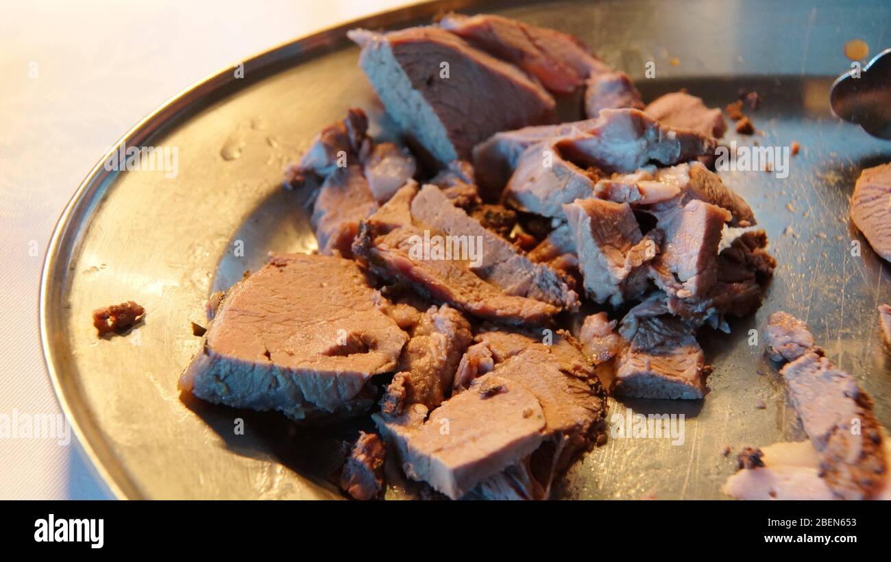 Delicious western beef cuisine and dishes Stock Photo - Alamy