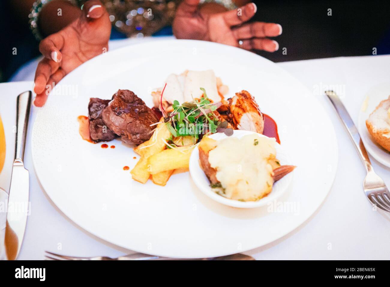 Delicious western beef cuisine and dishes Stock Photo - Alamy