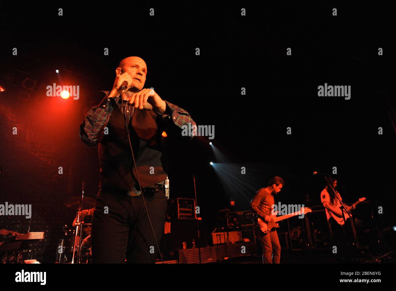 Tragically Hip performing on the opening night of their tour at the ...