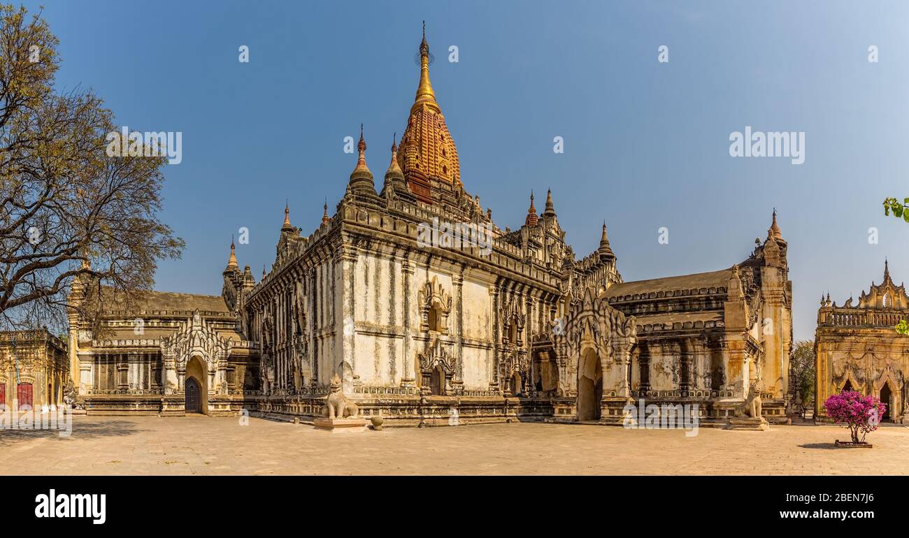 Ananda Temple panorama Stock Photo - Alamy