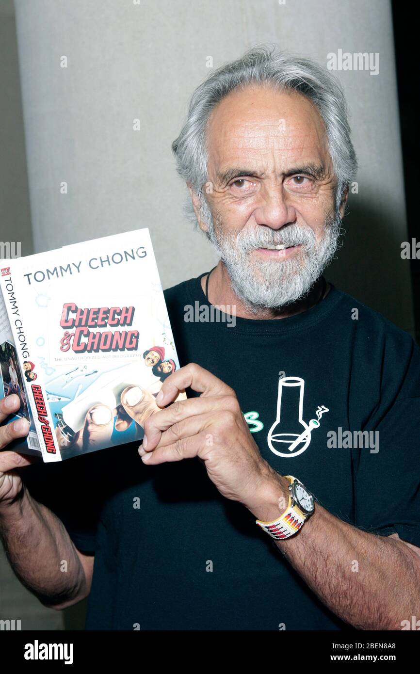 Tommy Chong pictured at "Cheech & Chong: The Unauthorized Autobiography ...