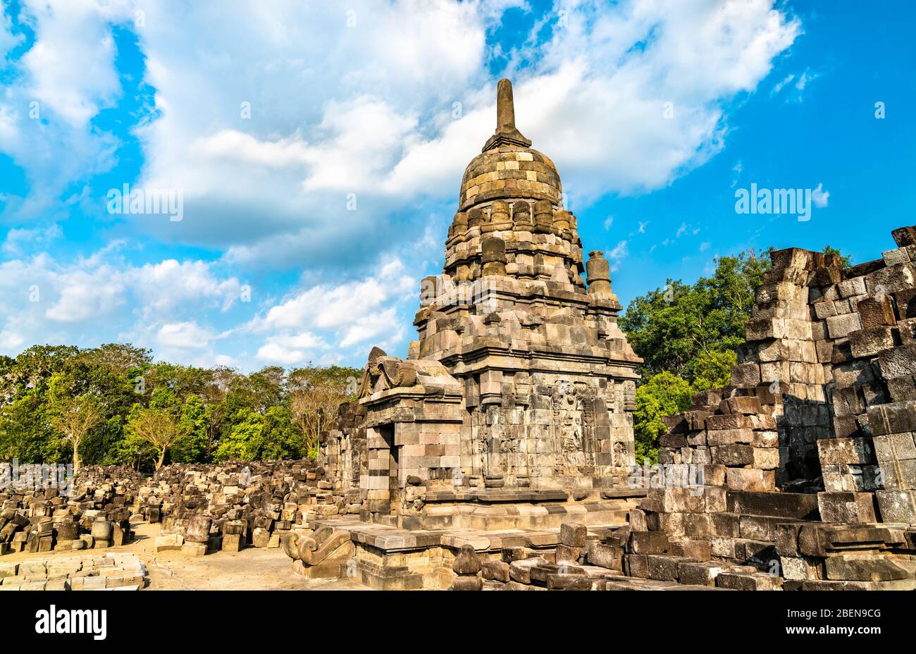 Sewu Temple at Prambanan in Central Java, Indonesia Stock Photo - Alamy