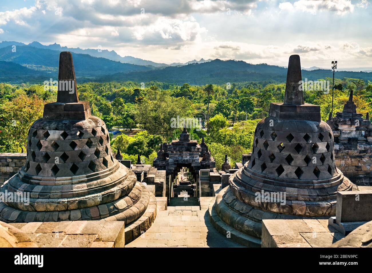 Borobudur Temple in Central Java, Indonesia Stock Photo - Alamy