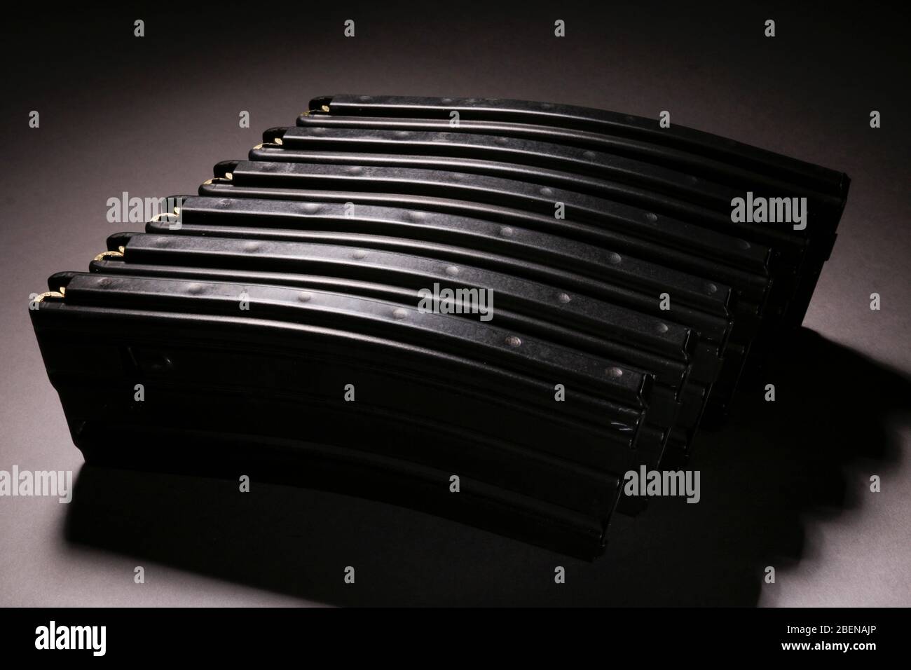 Metal GI style 30rd magazines for AR type rifles Stock Photo - Alamy