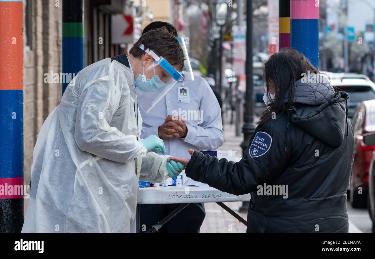 Fingerstick usa covid hi-res stock photography and images - Alamy