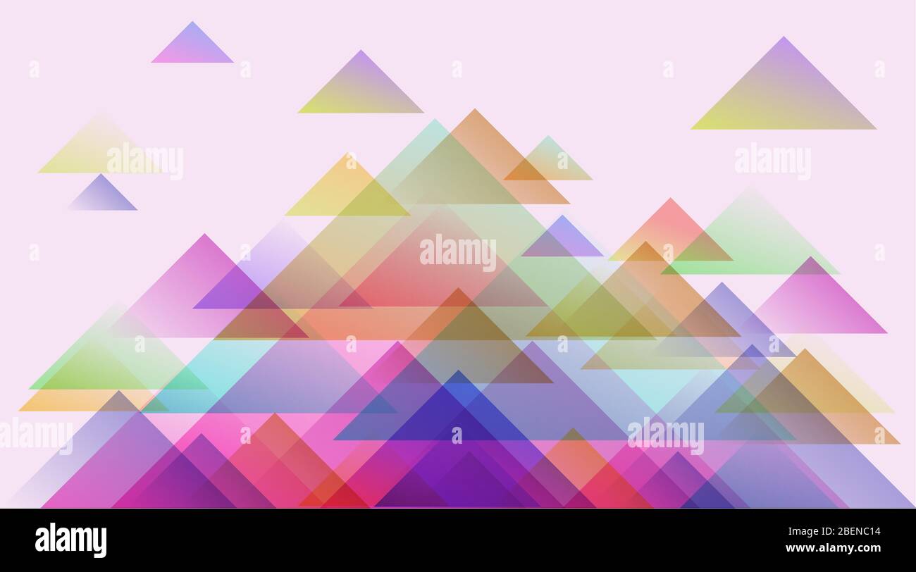 Abstract geometric background, trendy decoration for web and print ...