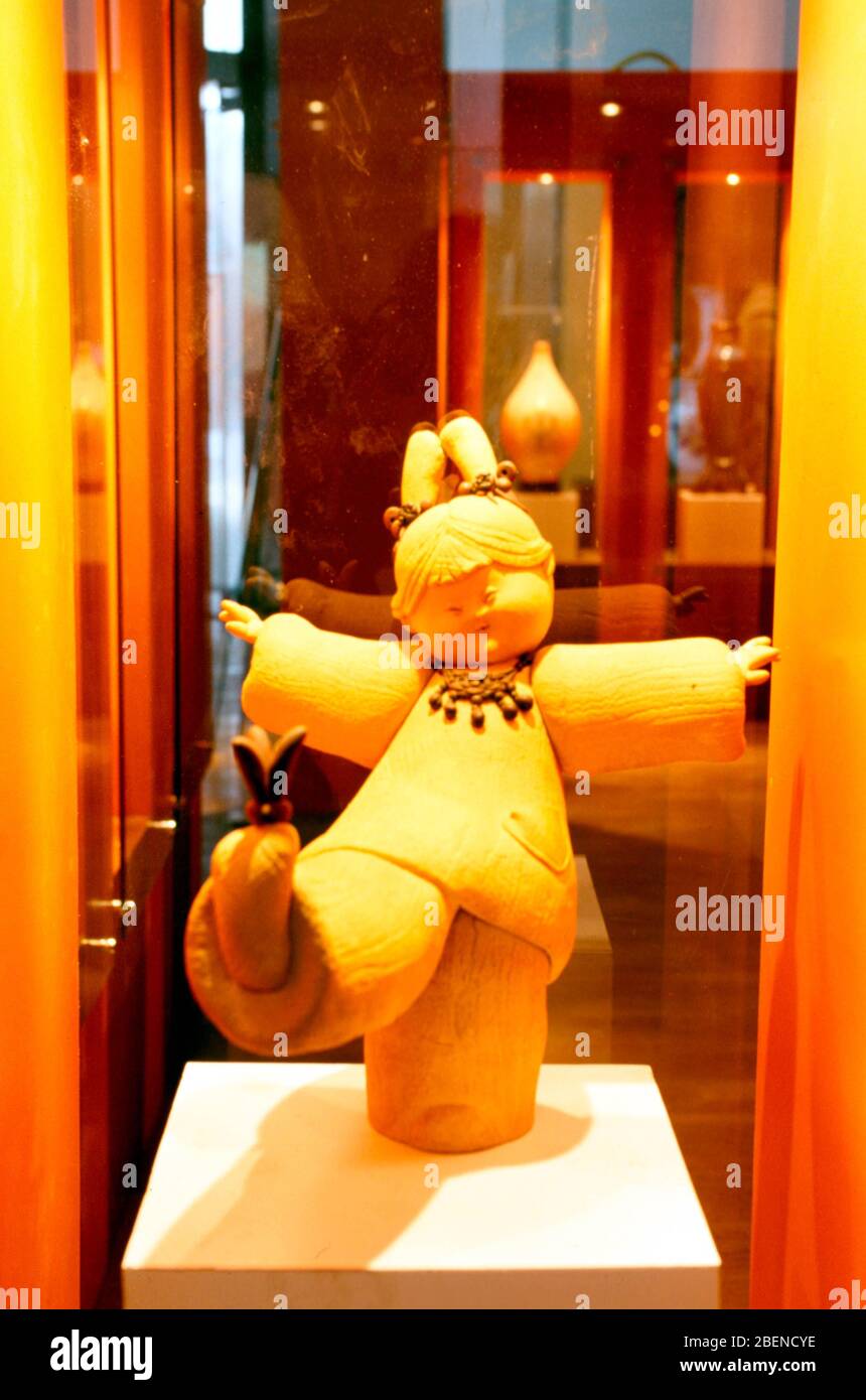 Zibo China Ceramics Museum exhibition hall and exhibits Stock Photo - Alamy