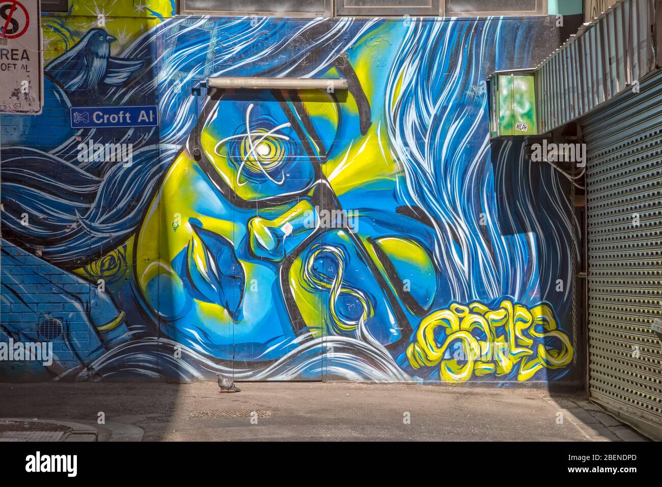 Melbourne graffiti hi-res stock photography and images - Alamy