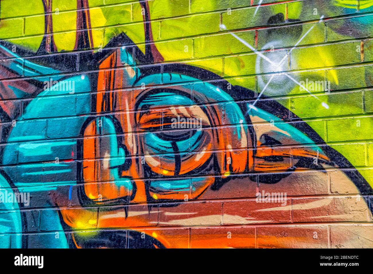 Melbourne graffiti detail Stock Photo - Alamy
