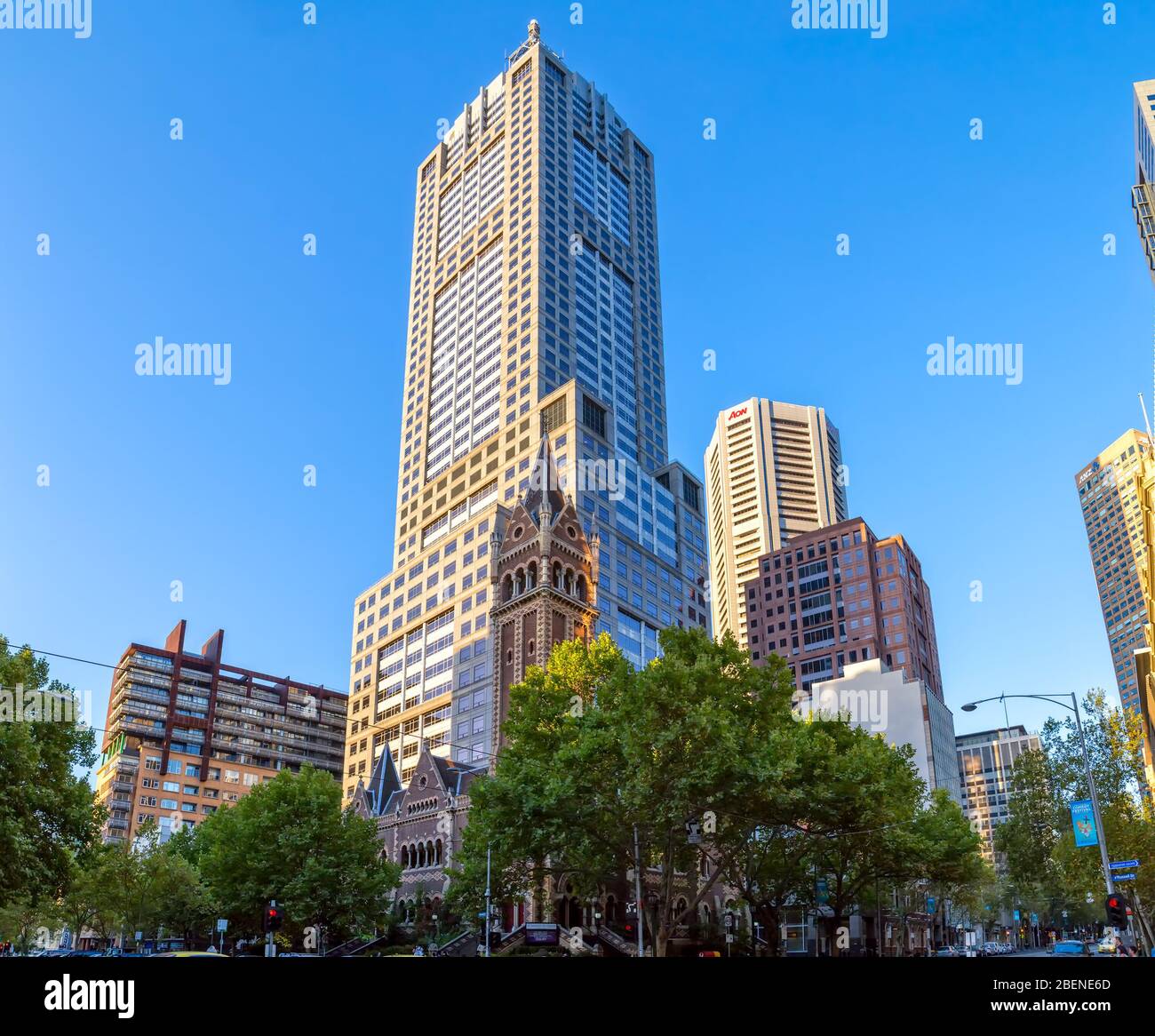 St Michael Uniting Church Melbourne Stock Photo - Alamy