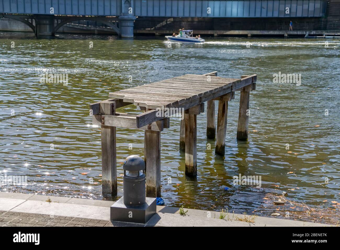 Old wooden dock hi-res stock photography and images - Alamy