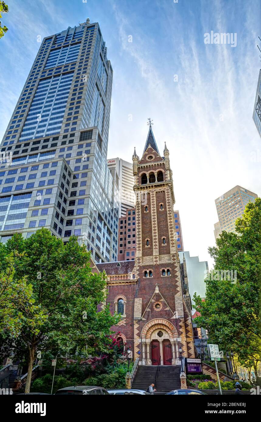 St Michael Church Melbourne Stock Photo - Alamy
