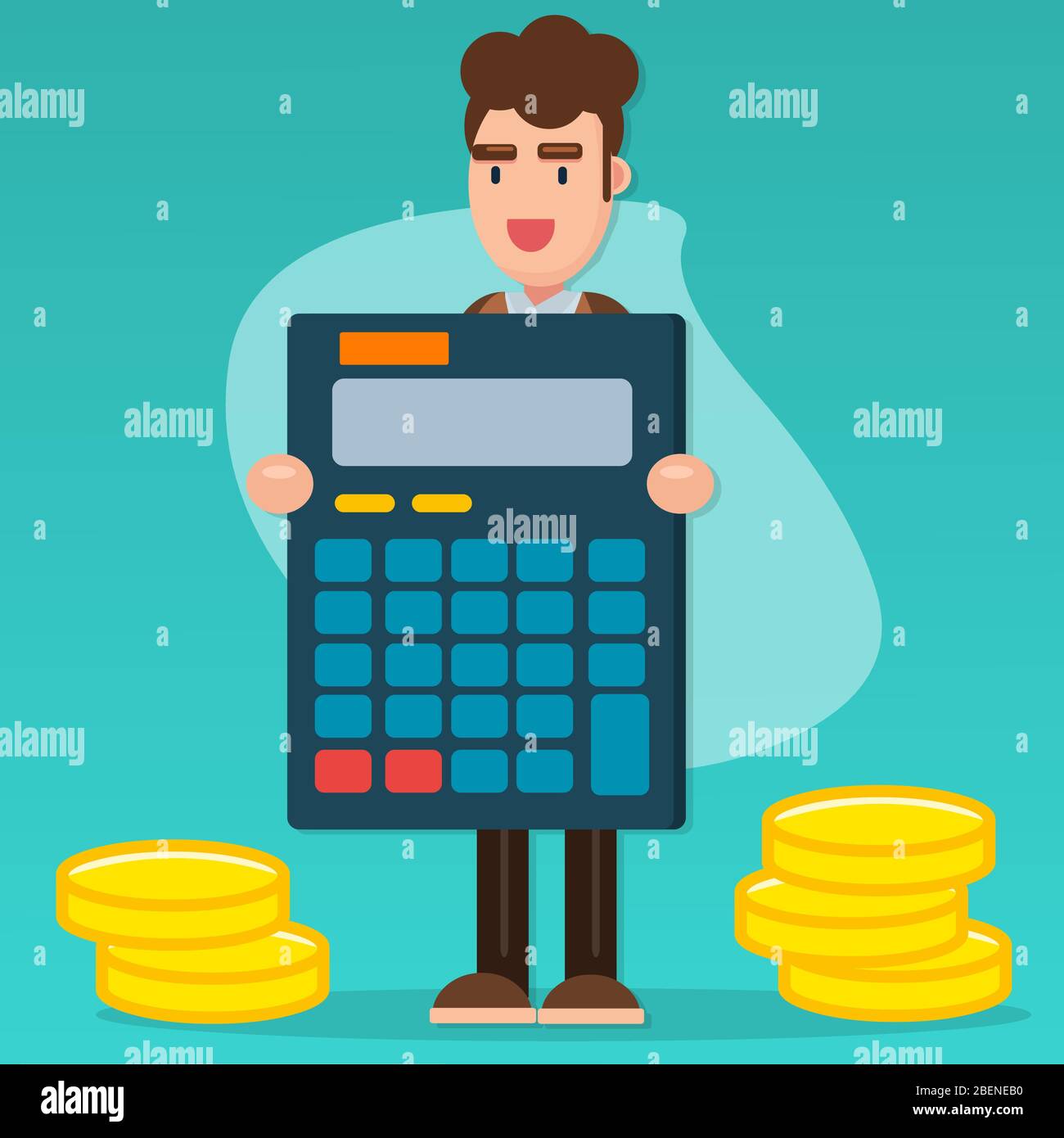 Banking counting Stock Vector Images - Alamy