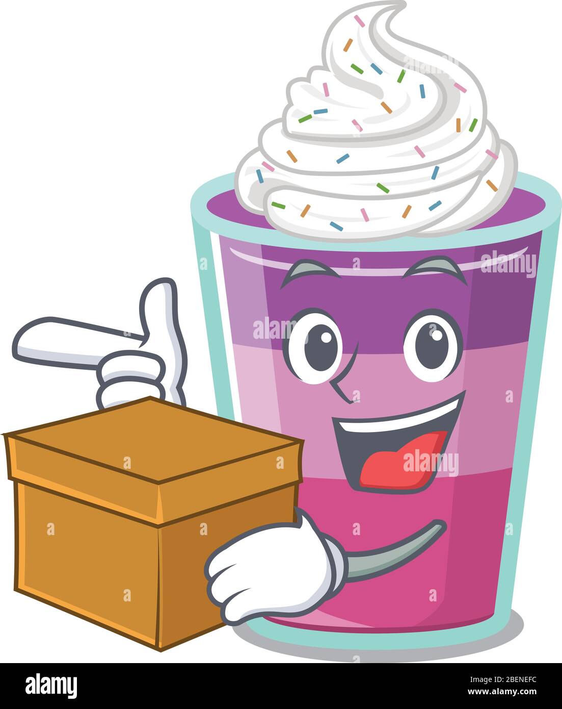 Jello box Stock Vector Images - Alamy
