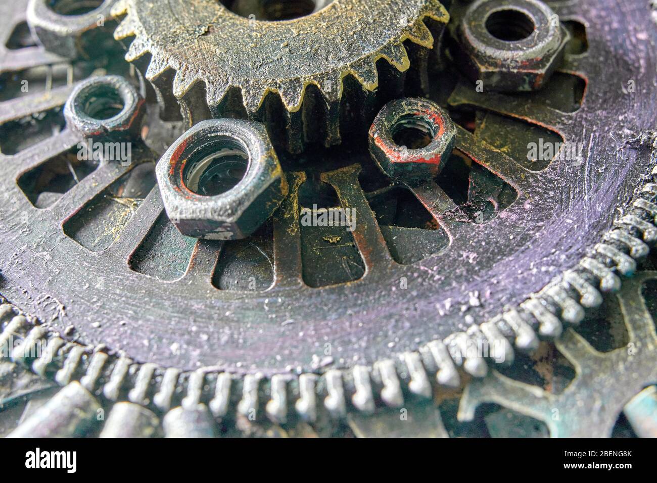 Machine part nuts hi-res stock photography and images - Alamy