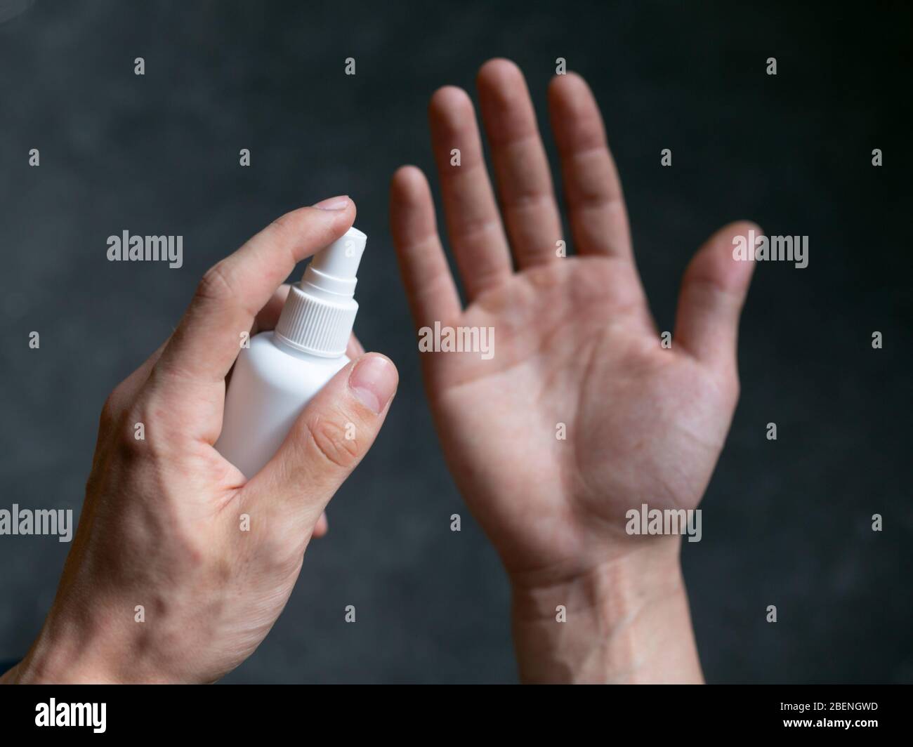 Hand bacteria germs hi-res stock photography and images - Alamy