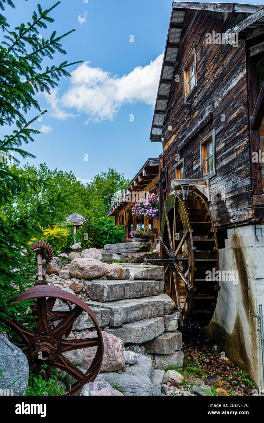Three Brothers waterfalls conservation area Haliburton county Kinmount ...