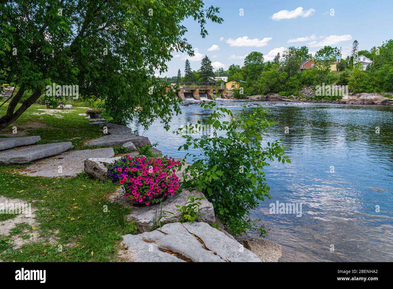 Three Brothers waterfalls conservation area Haliburton county Kinmount ...