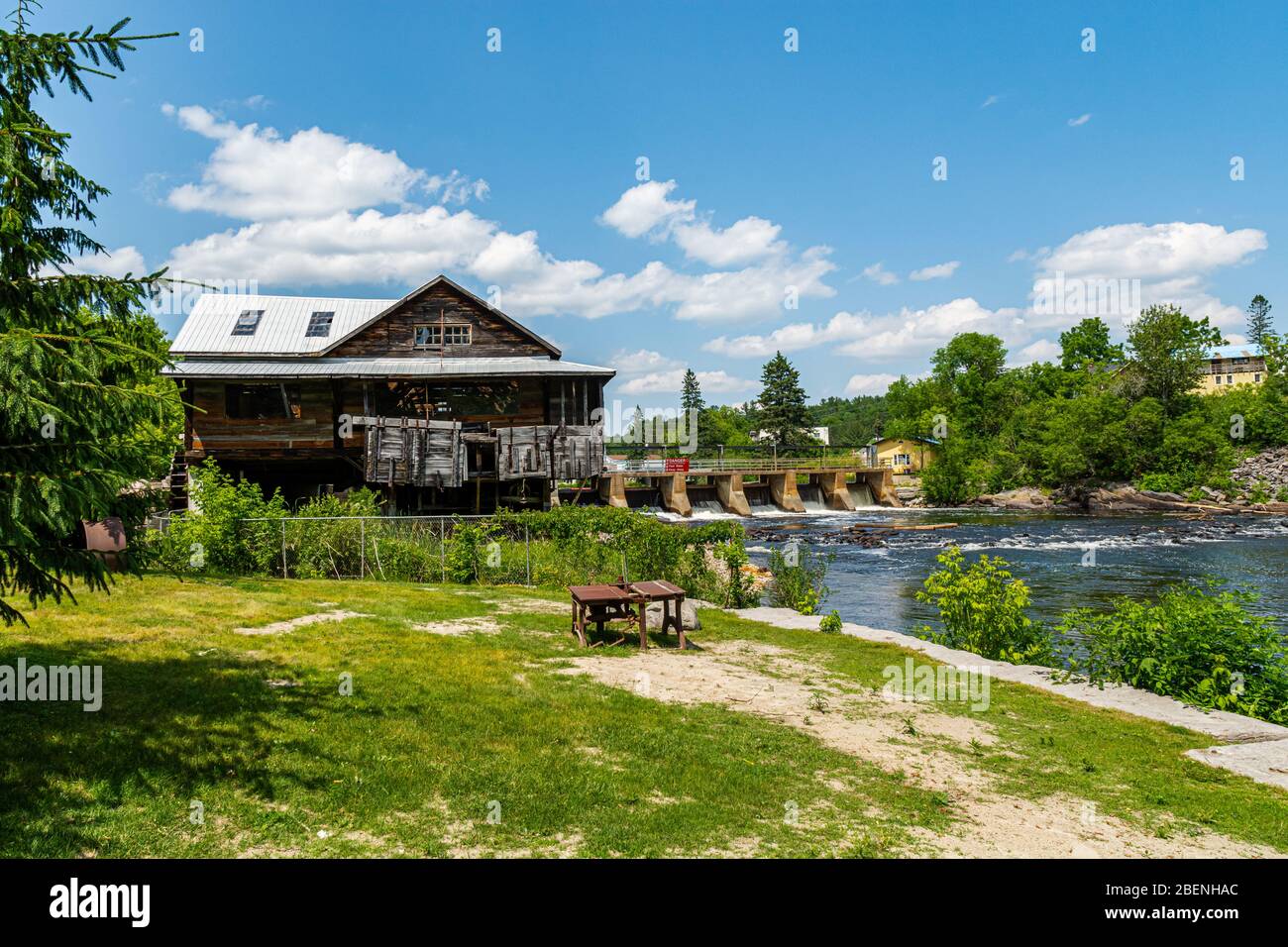 Three Brothers waterfalls conservation area Haliburton county Kinmount ...