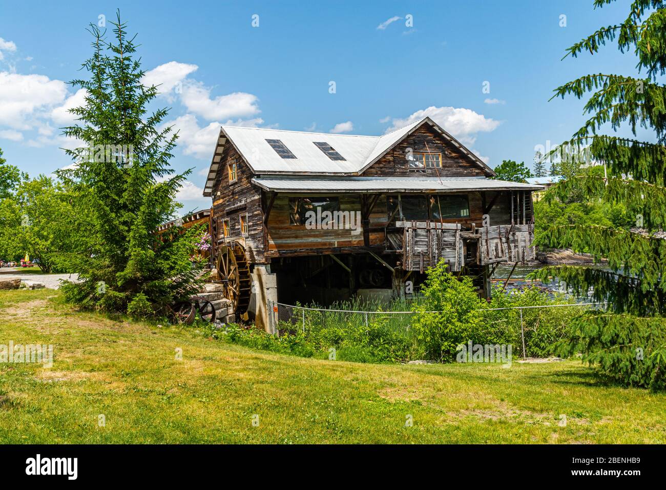 Three Brothers waterfalls conservation area Haliburton county Kinmount ...