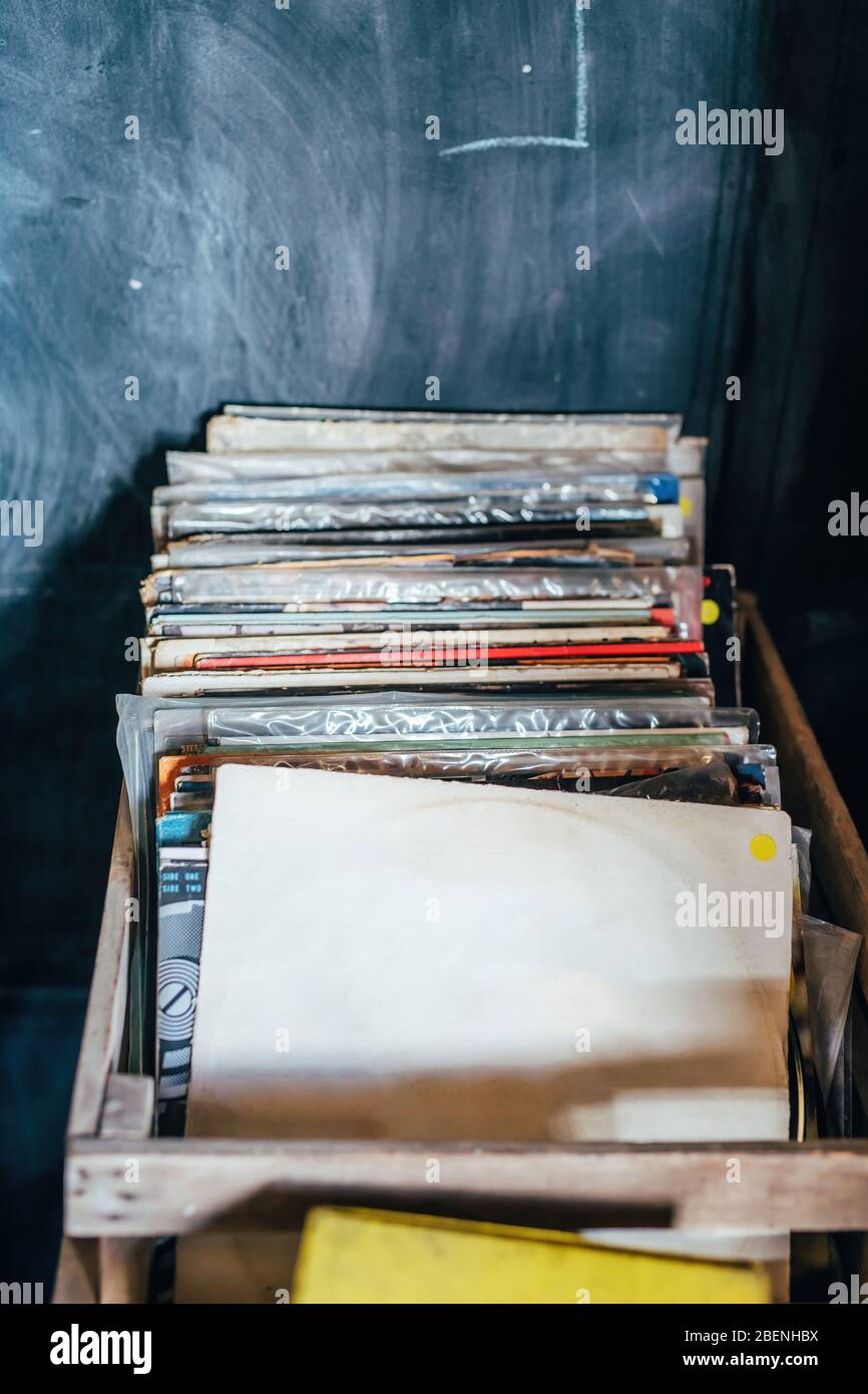 Record albums hi-res stock photography and images - Alamy