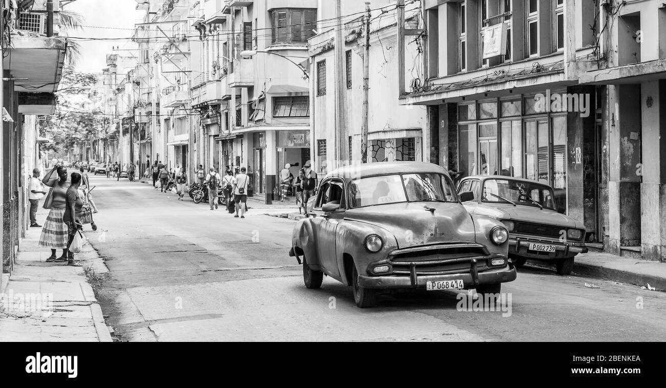 Lada cuba Black and White Stock Photos & Images - Alamy
