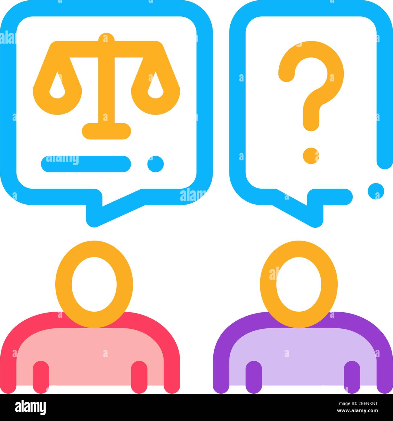 court charge icon vector outline illustration Stock Vector Image & Art ...