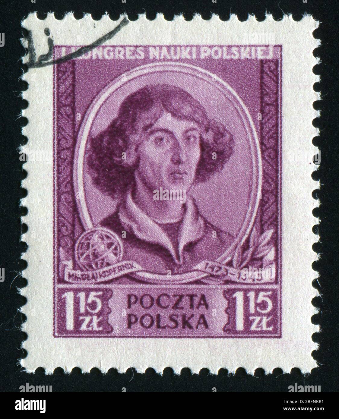 POLAND - CIRCA 1973: Nicolaus Copernicus (1473-1543), astronomer, circa ...