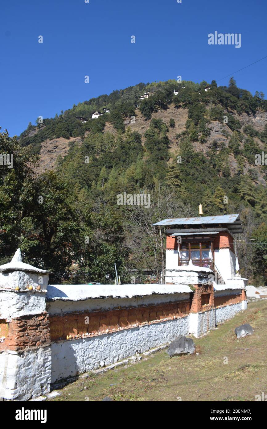 Near Thimphu, the hike to the Cheri Monastery (Chagri Dorjeden ...