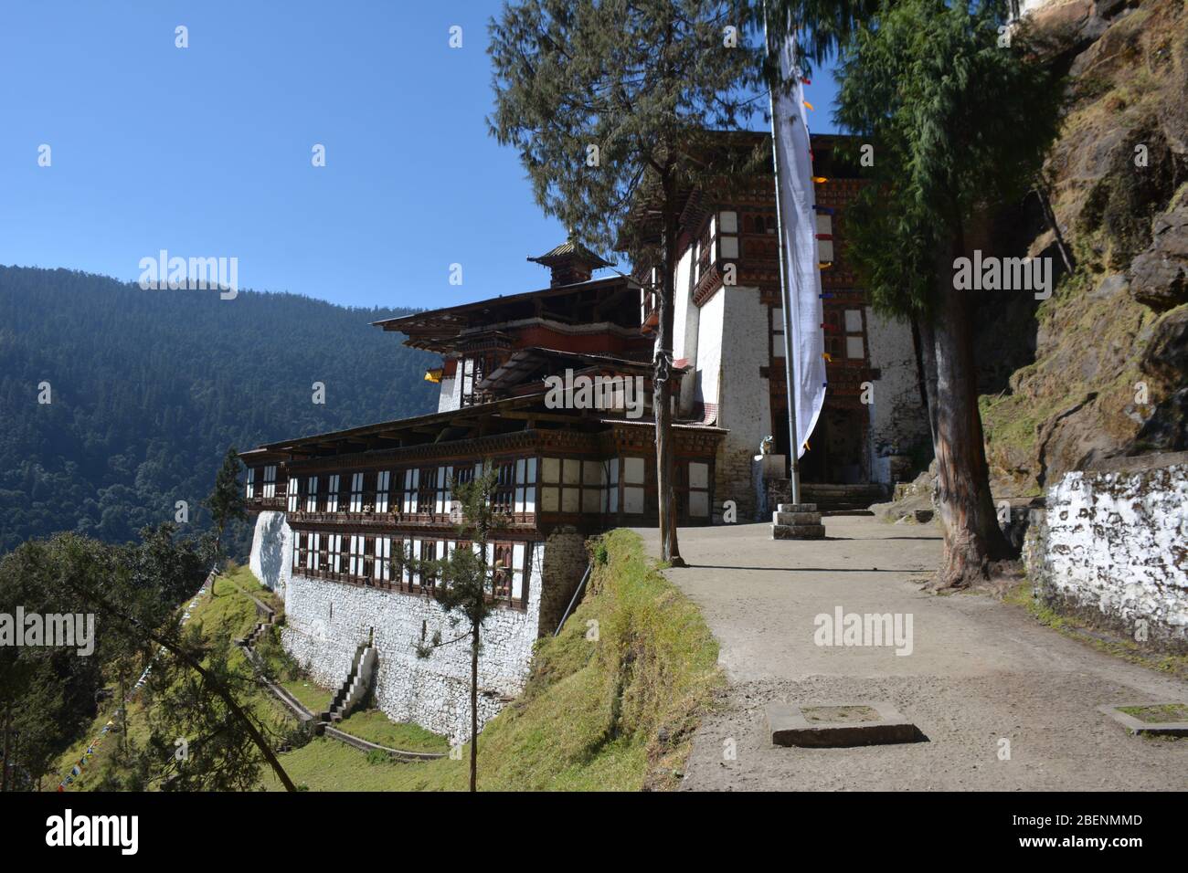 The Cheri Monastery (Chagri Dorjeden) meditation centre near Thimphu ...