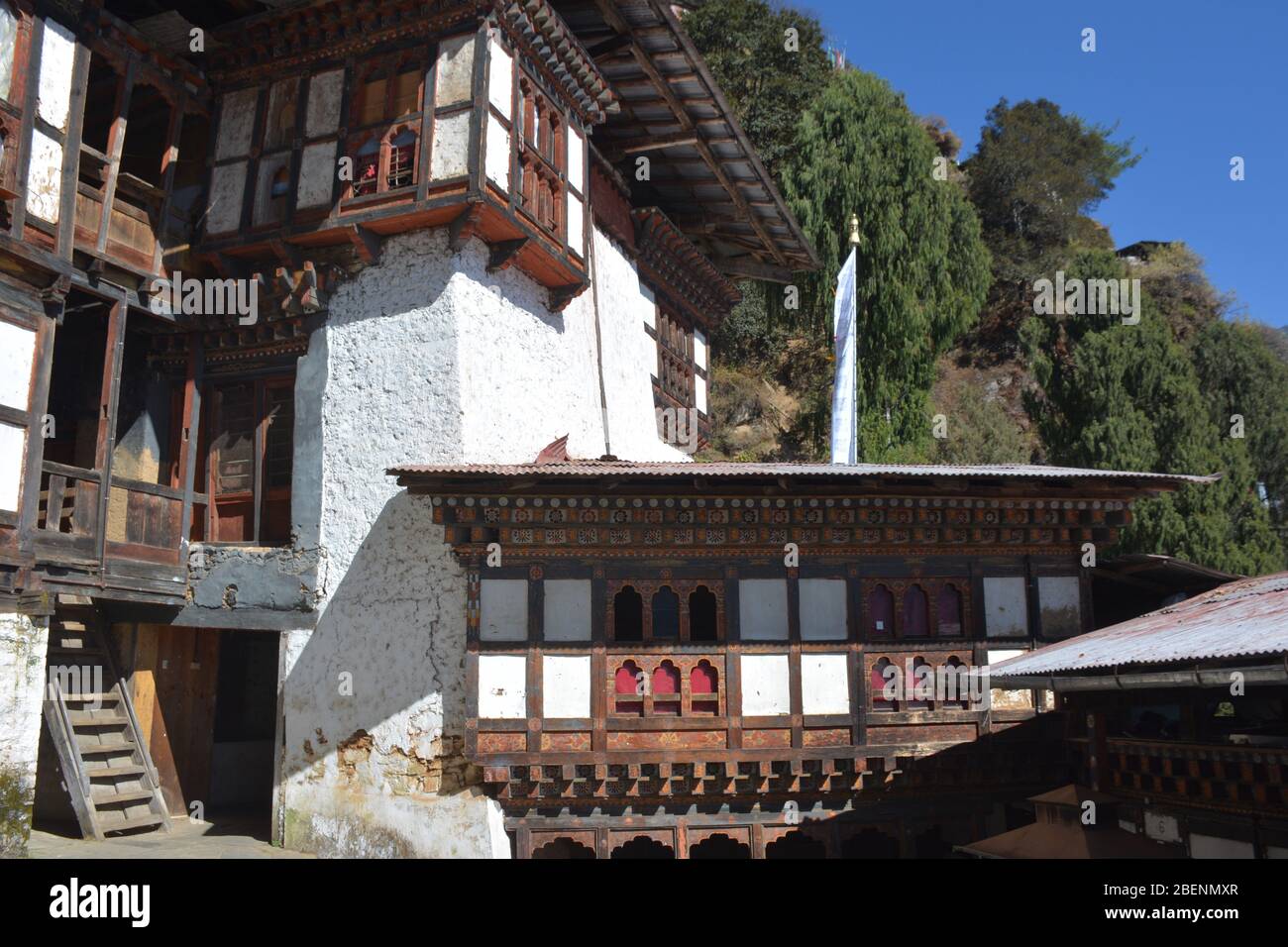 The Cheri Monastery (Chagri Dorjeden) meditation centre near Thimphu ...