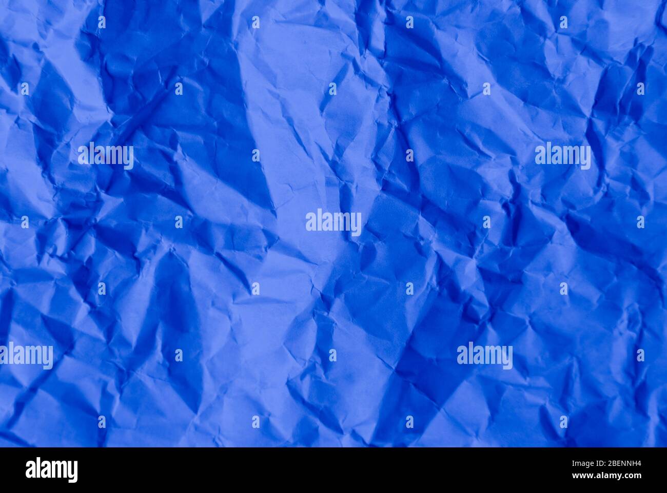 Blue crumpled paper background rough hi-res stock photography and ...