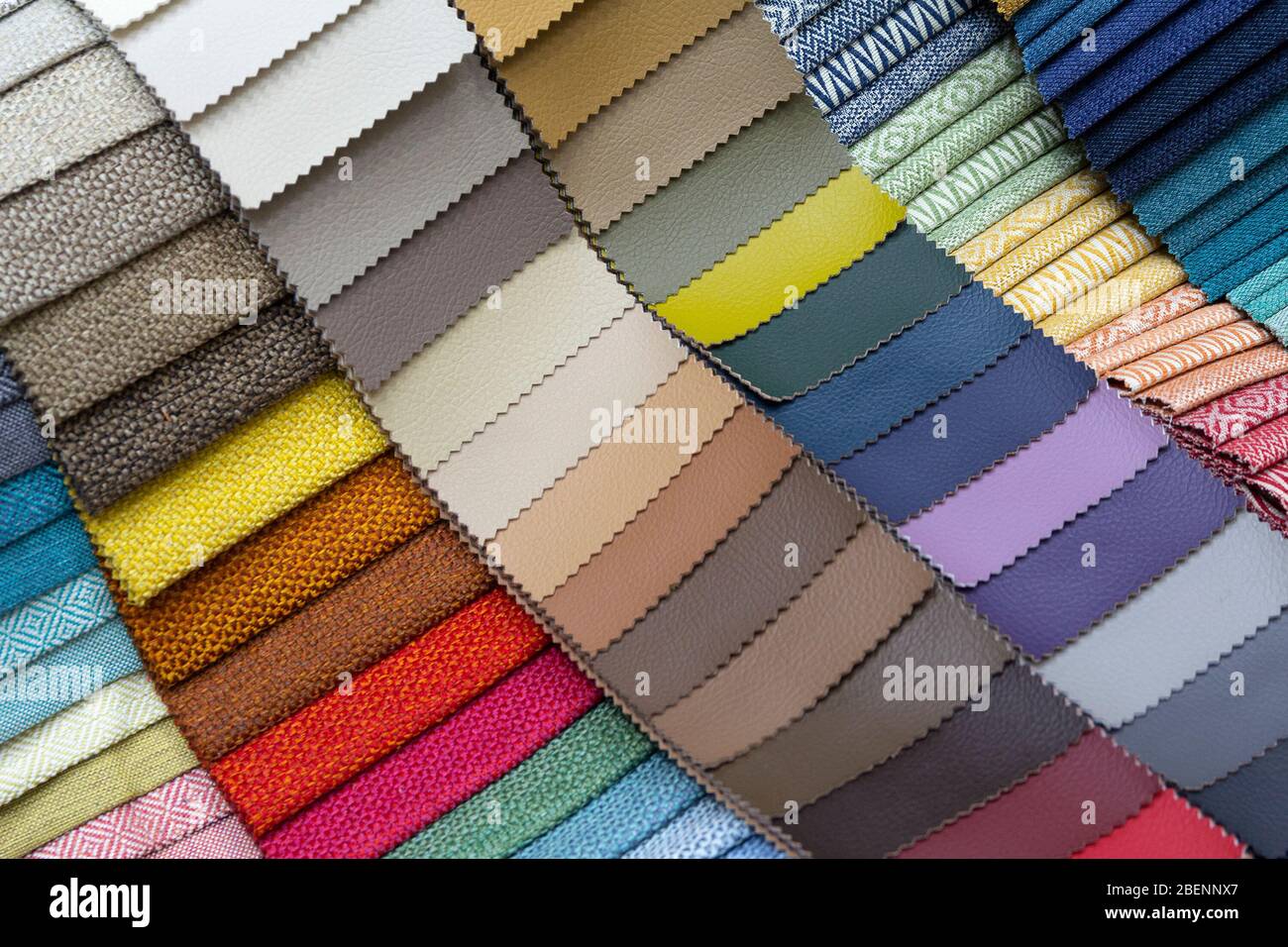 Upholstery fabric swatches hi-res stock photography and images - Alamy