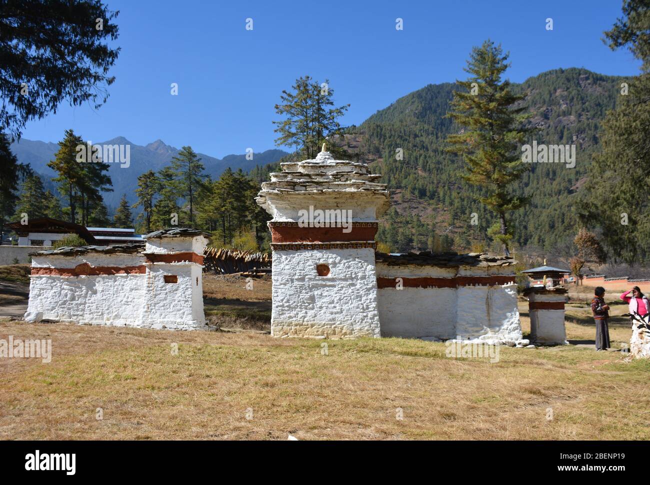 Buddhist monastery near Thimphu, Bhutan Stock Photo - Alamy