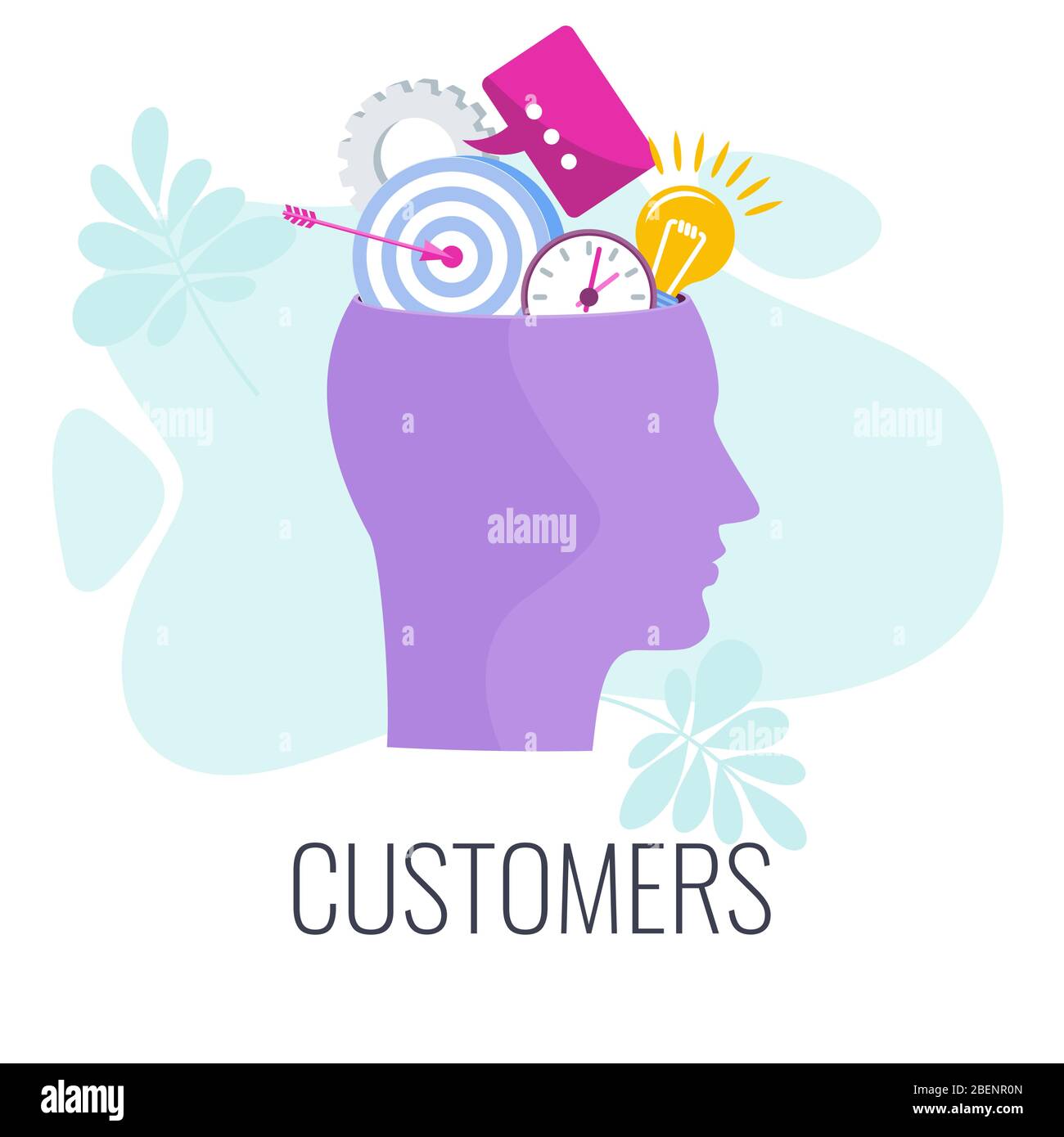 Client, customer, consumer infographics pictogram Stock Vector Image ...