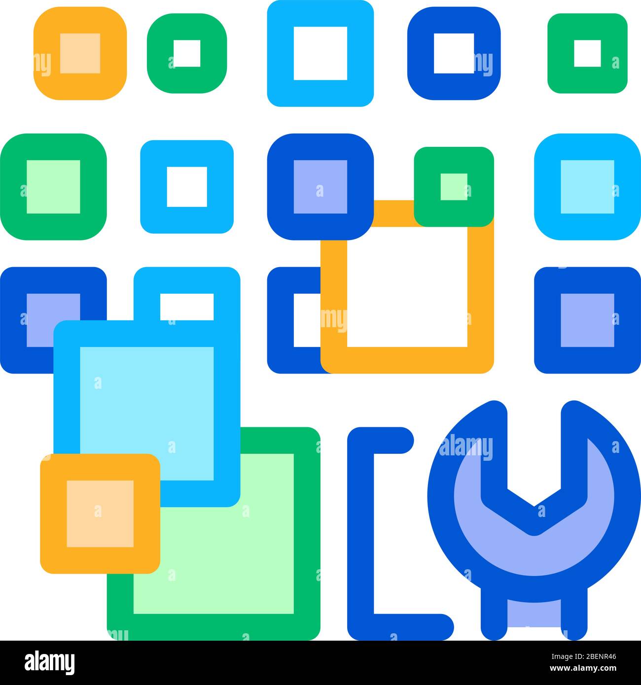 total particle removal icon vector outline illustration Stock Vector ...