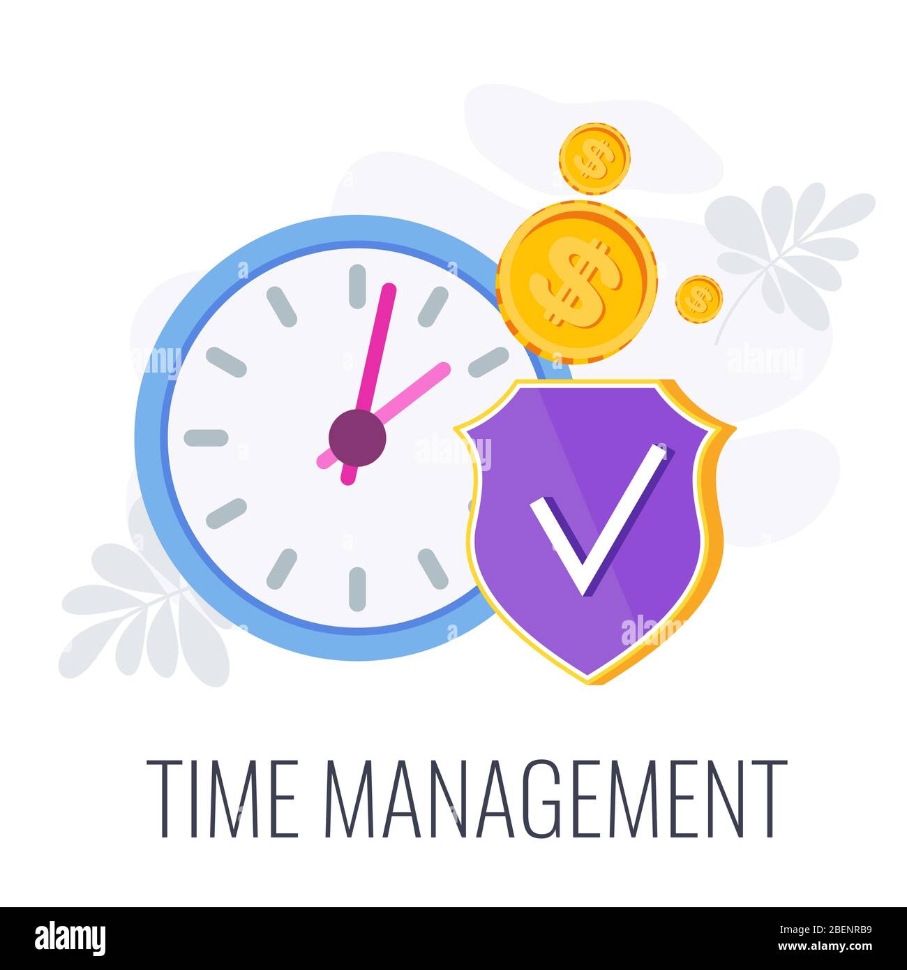 Planning and time management infographics pictogram. System for success ...