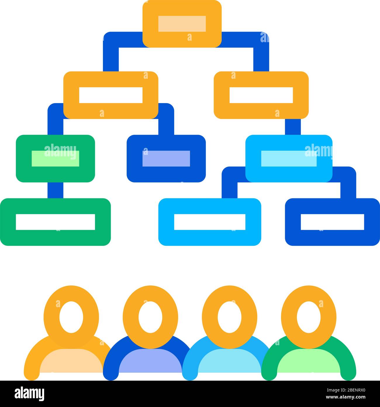 Multi Pass Algorithm Icon Vector Outline Illustration Stock Vector Image And Art Alamy