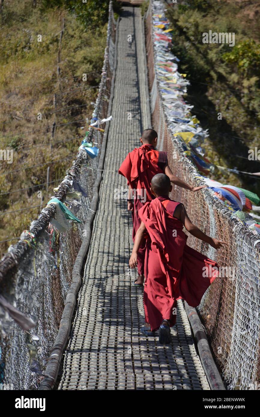Bhutan Bridge High Resolution Stock Photography and Images - Alamy
