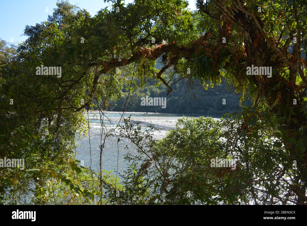 The Mo Chhu river north of Punakha, Bhutan Stock Photo - Alamy